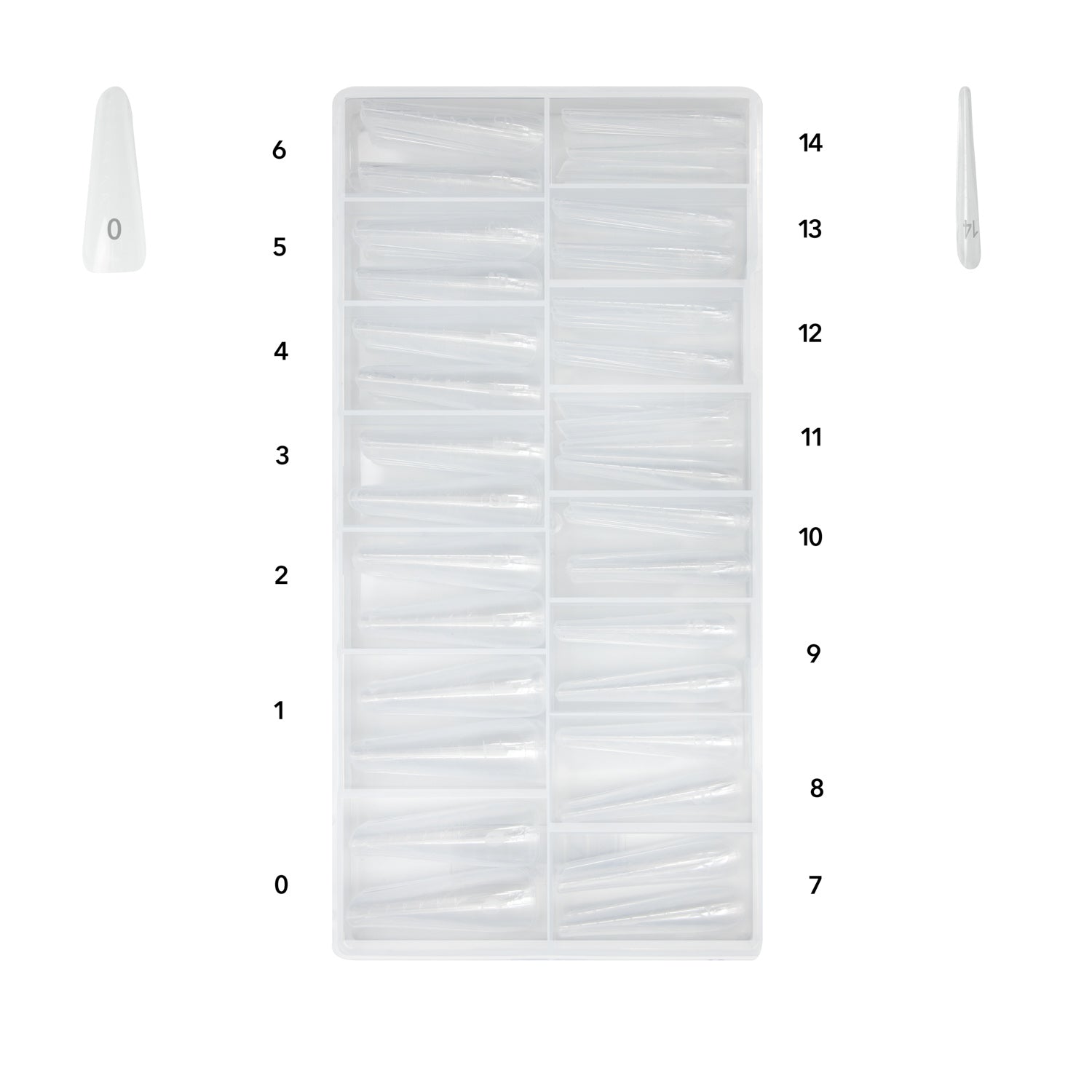 Caixa de Moldes F1/Dual Forms - Smart Almond Shape 150 uni. – Urban ...